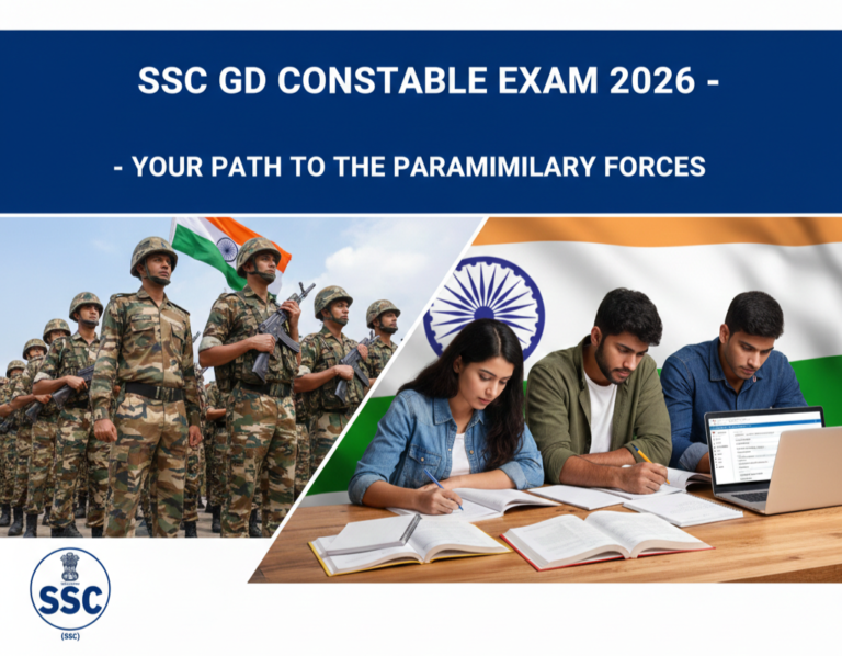 SSC GD Constable Syllabus 2026 & Exam Pattern – Subject Wise Details