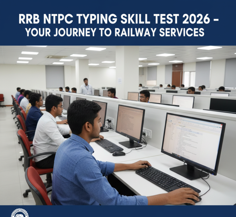 RRB NTPC 10+2 Typing Test Exam City Details 2026 – Check City Slip & Date