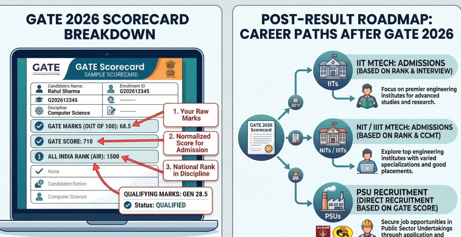 GATE Result 2026: Scorecard, Rank & Key Dates