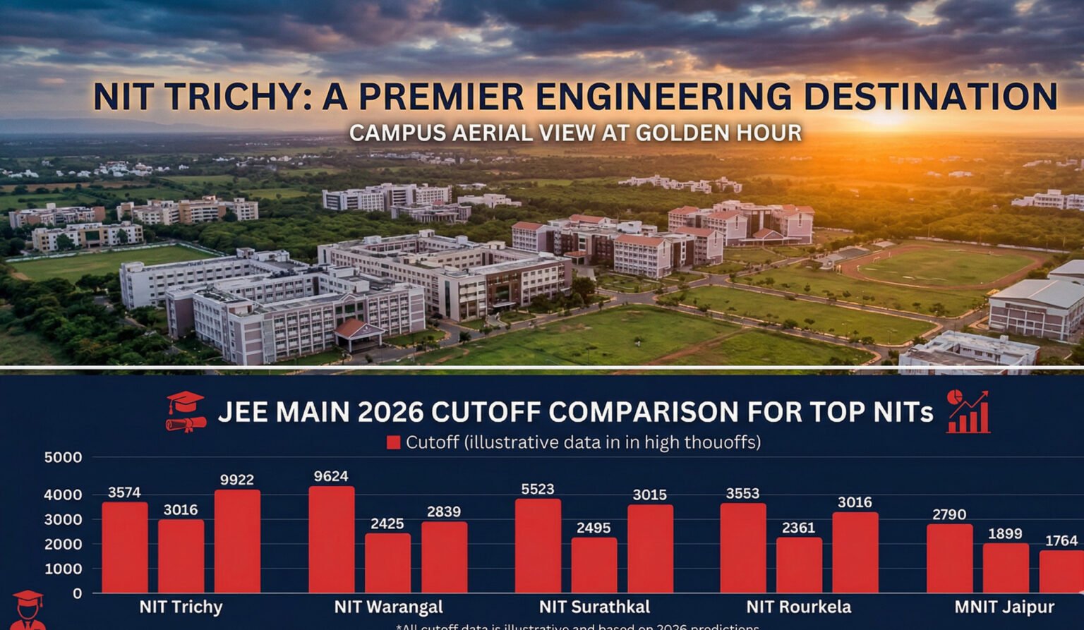 NIT Trichy BTech CSE 2026: Cut-Off JEE Main Highest NITs