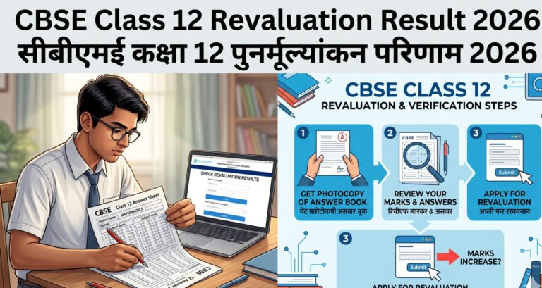 CBSE Class 12 Revaluation Result 2026 expected by July