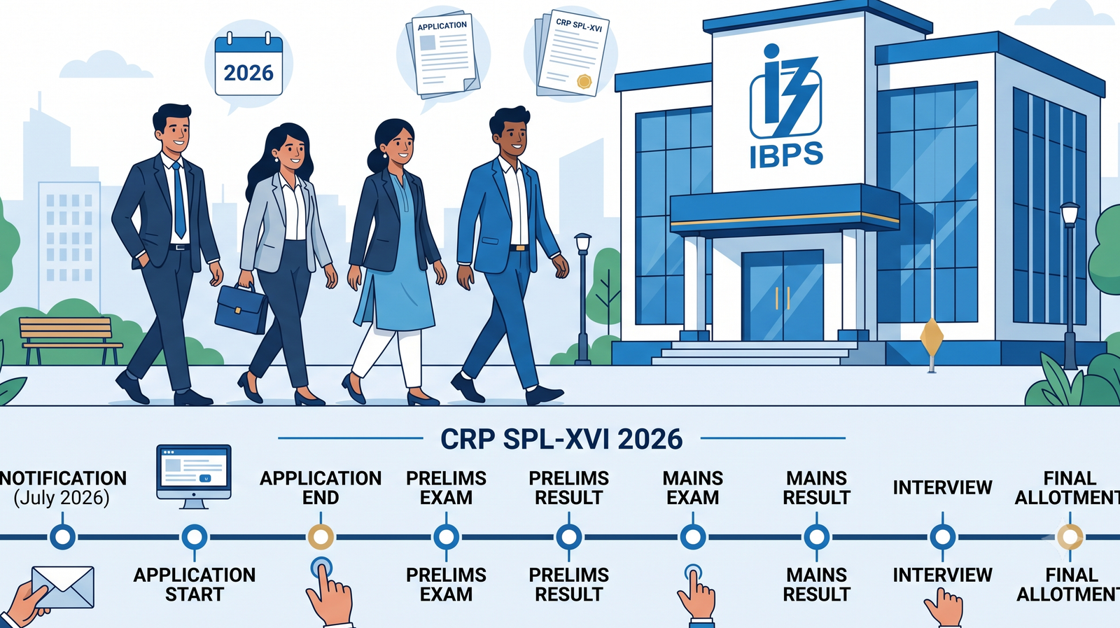 IBPS SO XVI 2026 online form is live! Get exam dates